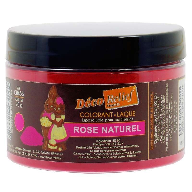 DECO RELIEF COLOUR - ROSE NATURAL Colour CH653 -20g – Surbiton Sugarcraft